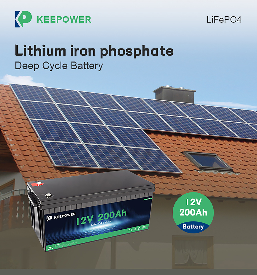 12Volt 200AH Deep Cycle Lithium Battery